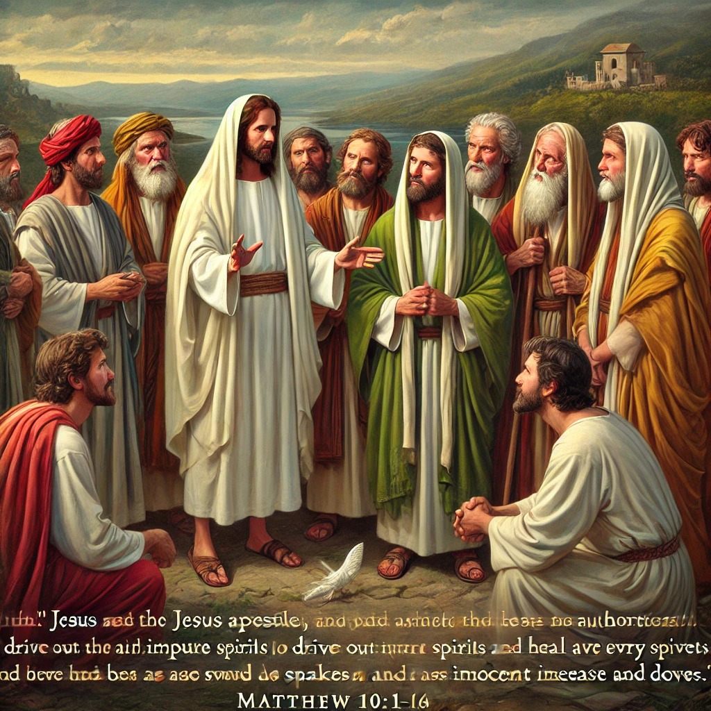 Jesus sänder ut de tolv apostlarna - Pastor Christian Mölk